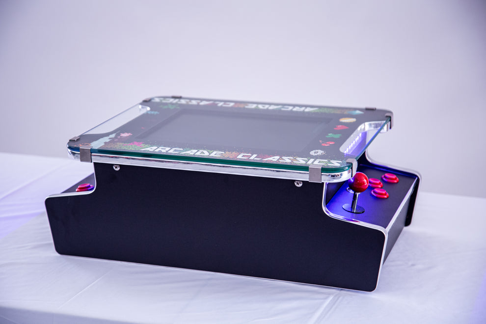 Mini Cocktail Arcade Table | 412 Games for Home Fun